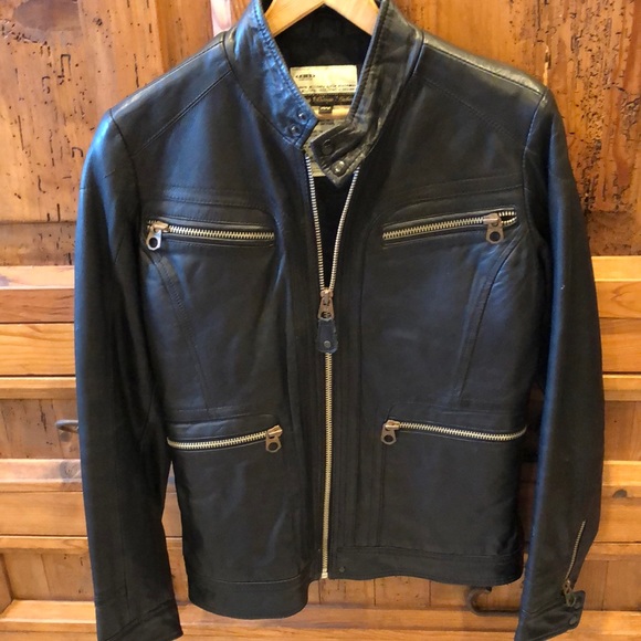 Bombboogie | Jackets & Coats | Bomb Boogie Vintage Lamb Leather Jacket ...